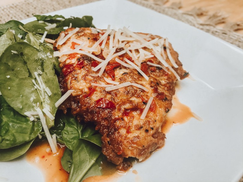 Deviled Chicken Francese – Family Apron